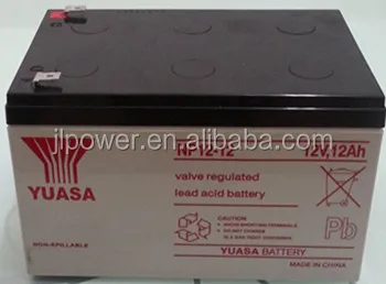 High Quality Rew45-12 Yuasa Battery 12v 12ah Yuasa Battery Agm Np12-12 ...