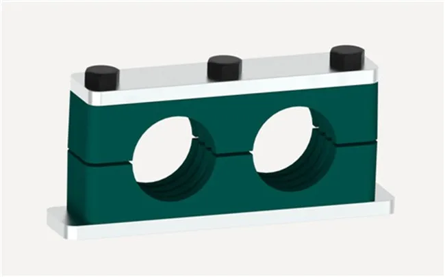 Plastic Double Pipe Clamp /clamps For Pipes/small Tube Clamp - Buy ...