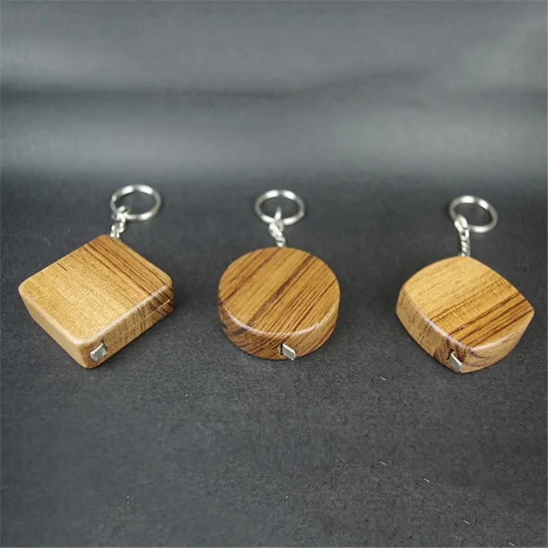 Oempromo Branded 1m 2m Wood Wooden Tape Measure - Eco-friendly