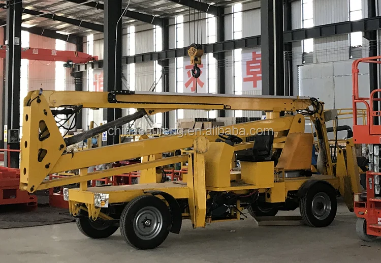 China High Rise Glass Window Cleaning Lifts Articulated Boom Platform ...