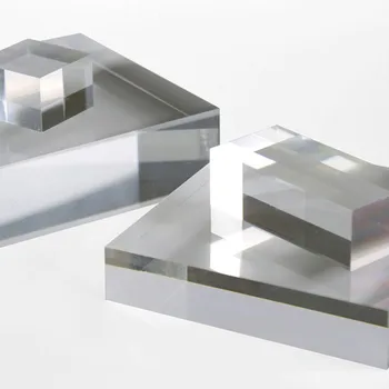Clear Solid Acrylic Cube Block - Buy Acrylic Block,Clear Solid Acrylic ...