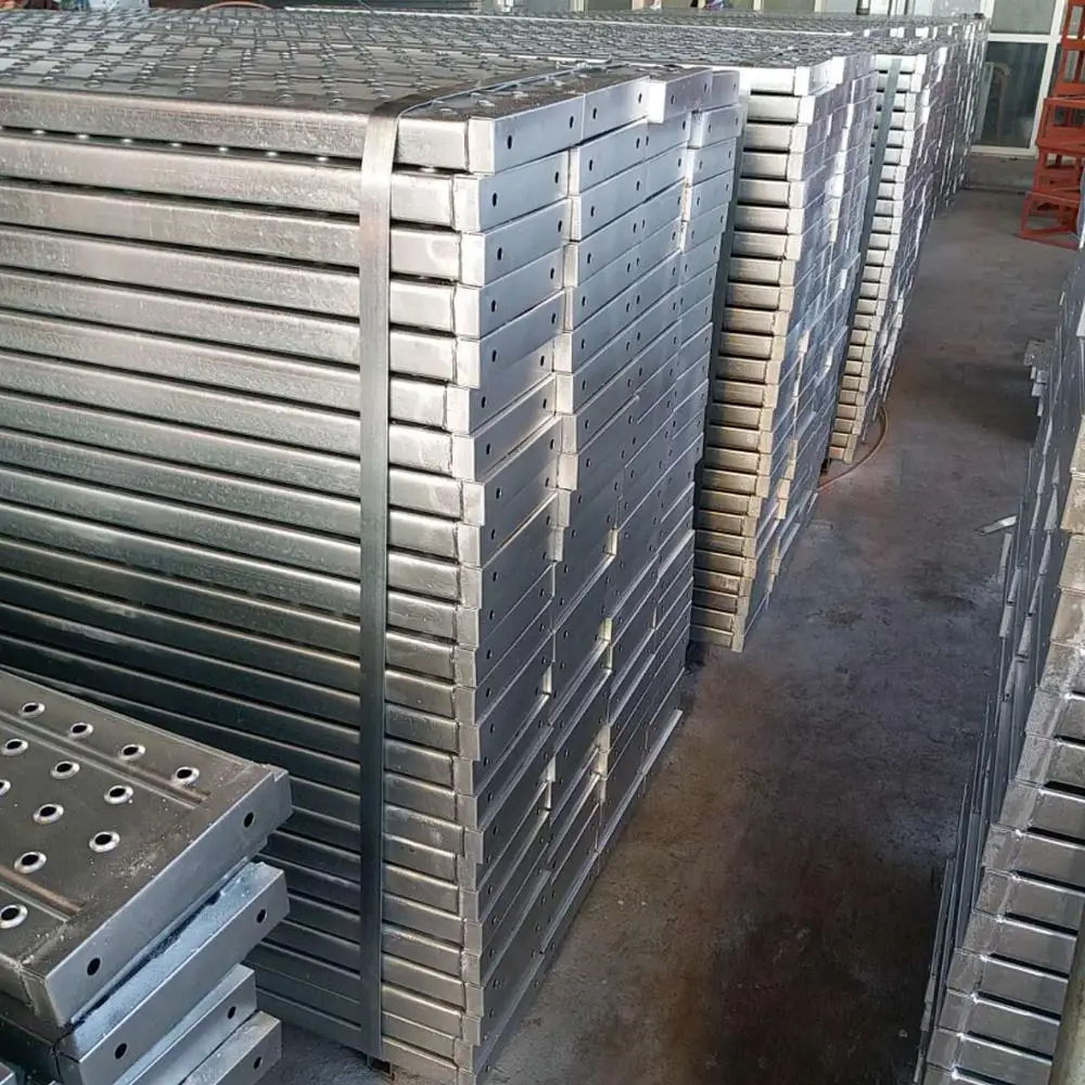 Galvanized Scaffolding Steel Board Metal Platform Scaffold Toe Plank ...