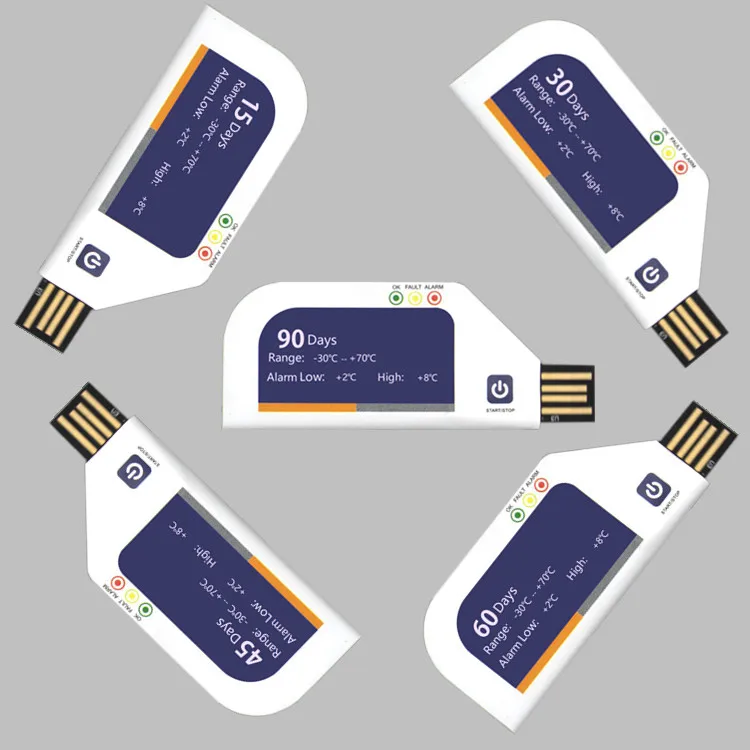 60days En12830 Comply Pdf Single Use Data Logger Temperature Rohs ...