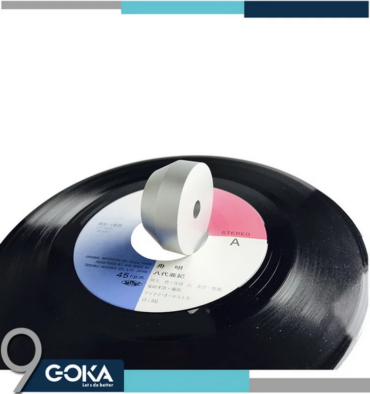 Oem Silver Vinyl Turntable Lp 45 Rpm Center Insert Adapter 7" Record ...