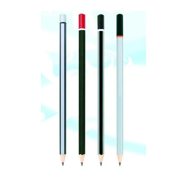 Hb 2b Standard Wood Pencil With Big Eraser 3mm 4mm Pencil Lead - Buy ...