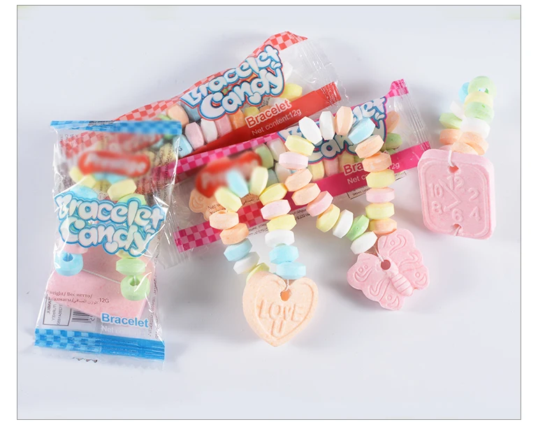 China Manufacturer Dextrose Sweets Watch Shape Bracelet Candy Butterfly ...
