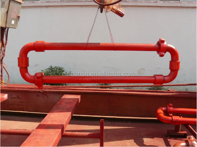 Flexible Choke Kill Lines Chiksan Pipe Loop / Flow Valve Hose Loops ...