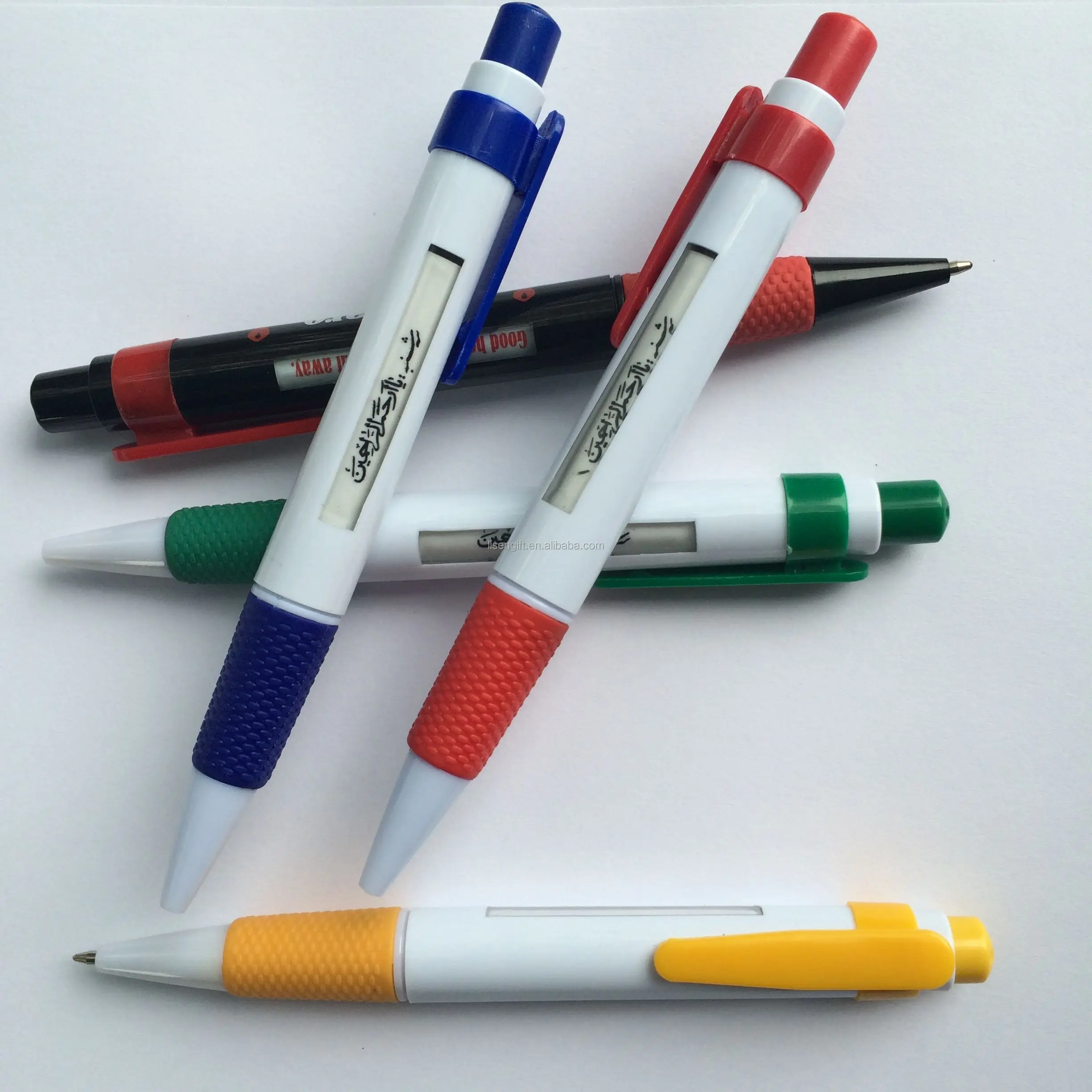 Promotional Click Rotating Window Message Pen - Lisen