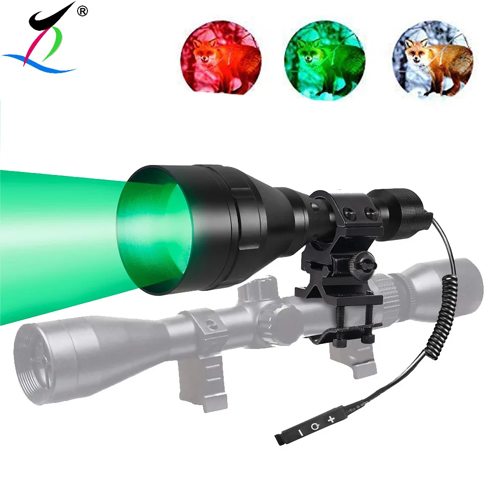 Huntlite Powerful Long Distance Night Hunting Flashlight Ir Hunting ...