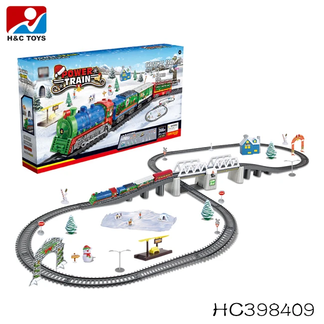 Educational Toy Christmas Electric Plastic Toy Train Tracks Hc398409 ...