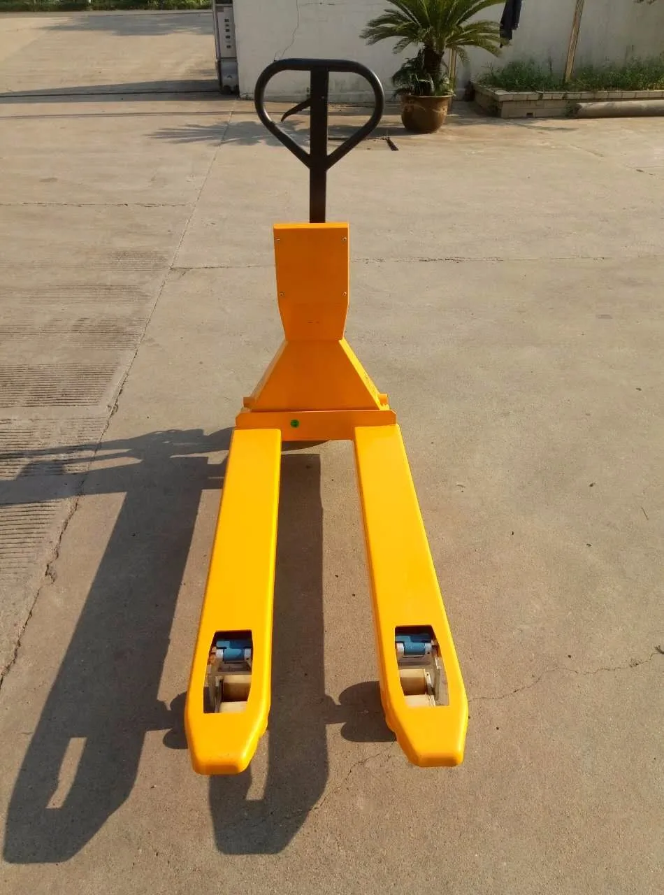 Hydraulic Hand Pallet Scale Manual Weighing Hand Pallet Truck Scales ...
