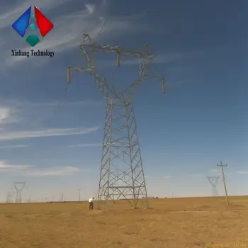 500kv Power Tower Poles Structures Types Transmission Line Towers - Buy ...