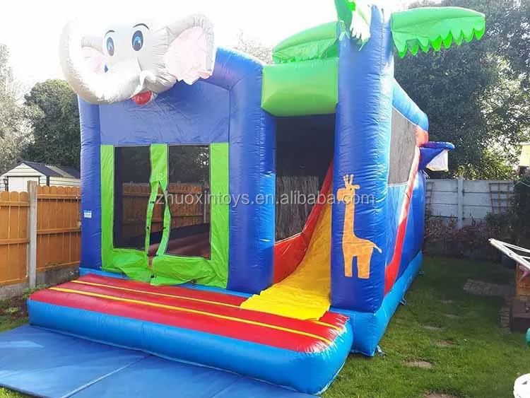 Lovely Mini Elephant Bouncy Castle Inflatable Elephant Bouncer House ...