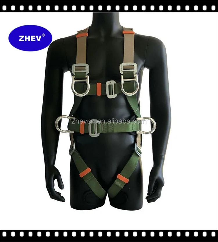 Nylon Full Body Safety Belt for Climbing Tree Wooden Pole Hill