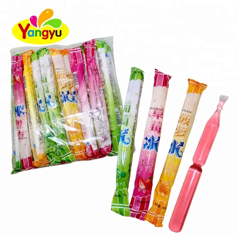 Colorful Fruit Flavour Ice Lolly/ Ice Lollies Stick Candy - Buy Ice Pop ...