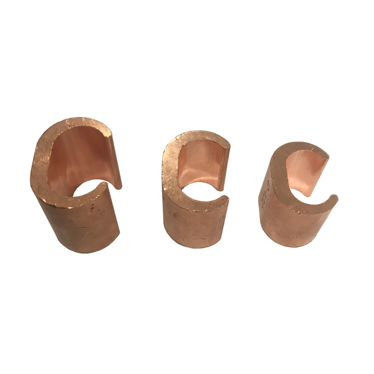 CCT-122 Earth C Clamp 99.9% Copper Pipe Clamp Fitting Cable Clamp ...