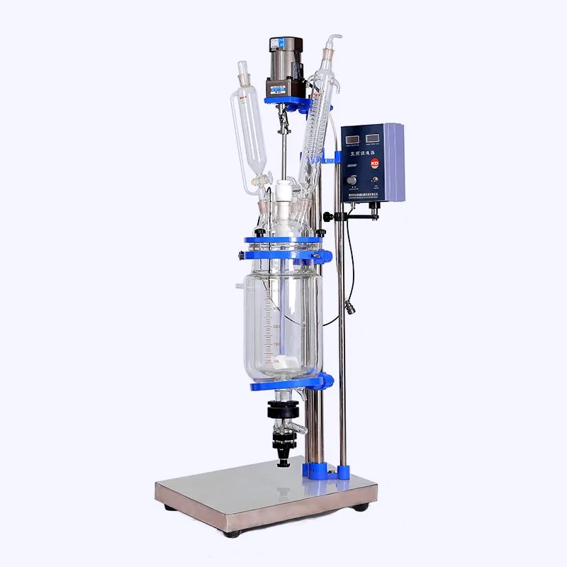 Kd Small Glass Bioreactor - Buy Small Glass Bioreactor,Glass Bioreactor ...