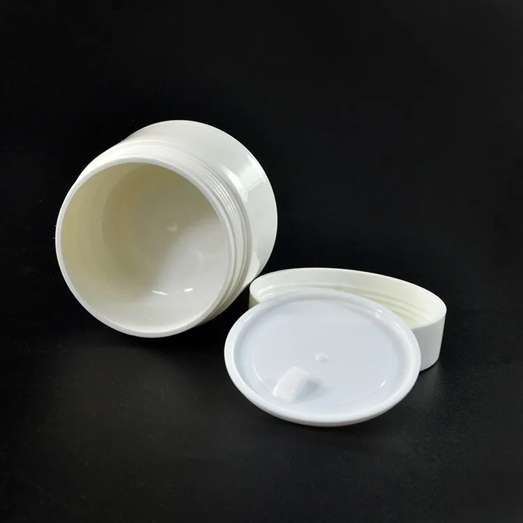 30g 50g 100g 120g Opaque White Round Empty Cream Containers Plastic ...