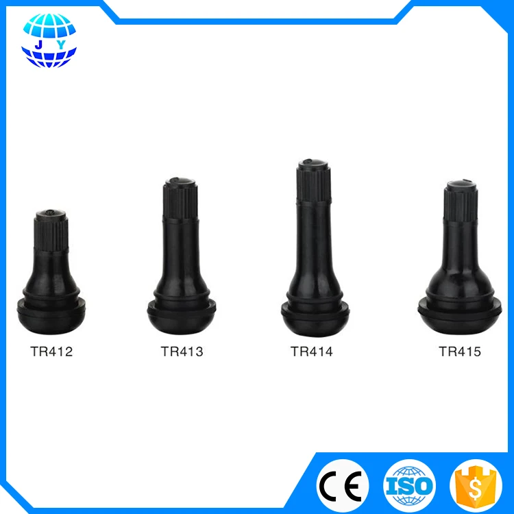 Long Service Snap In Tubeless Tyre Valve Tr413 Truck Tire Valve Stem ...