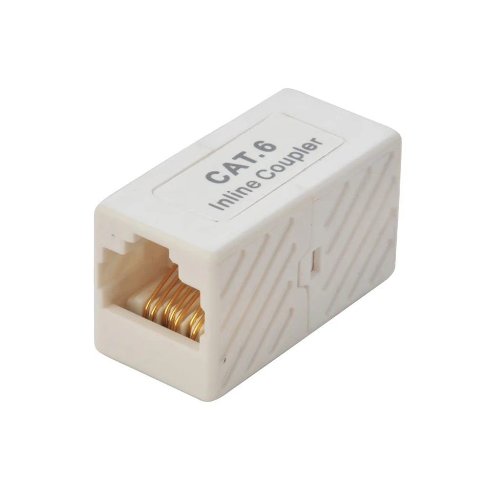 Rj45 Coupler Cat5e Cat6 Utp Or Stp Inline Coupler - Buy Utp Cat.6 ...