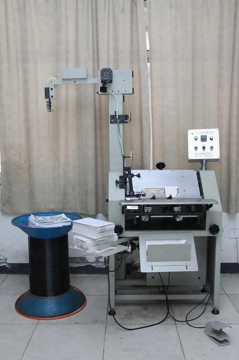 Allraise Automatic Multifunctional Electric Single Metal Spiral Binding Machine - Buy Spiral ...