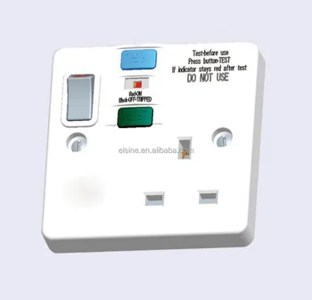 13a Single Rcd Switched Socket 30ma &10ma Rcd0130spd - Buy Uk Switched ...