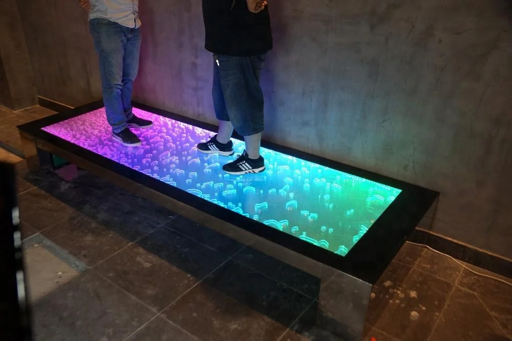 LED Bar Counter with Moving Bubbles - Perfect for Events