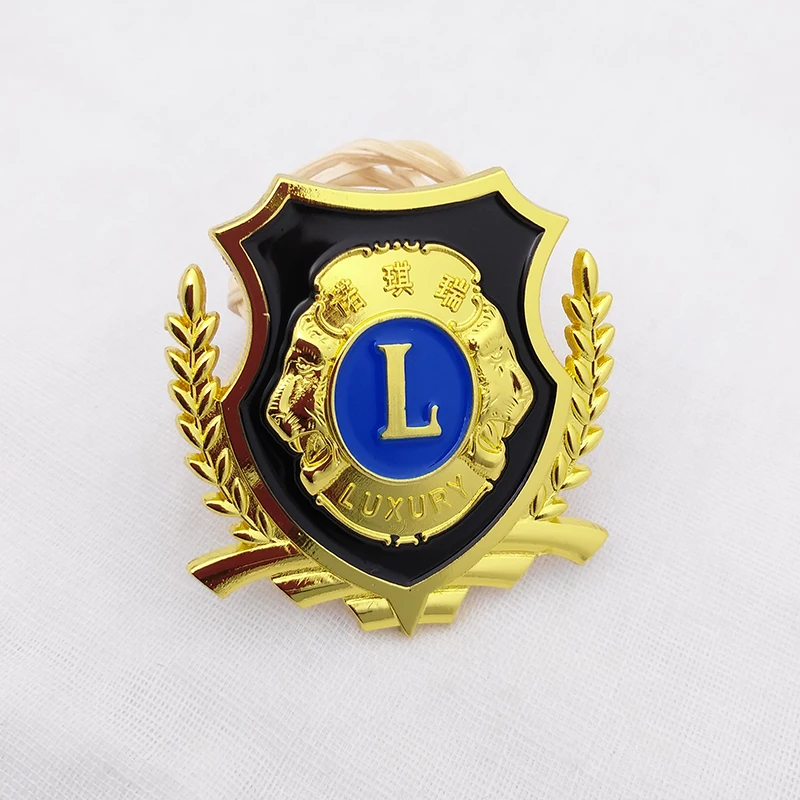 Custom Made Lions Club Gold Plated Soft Enamel Metal Lapel Pin - Buy ...