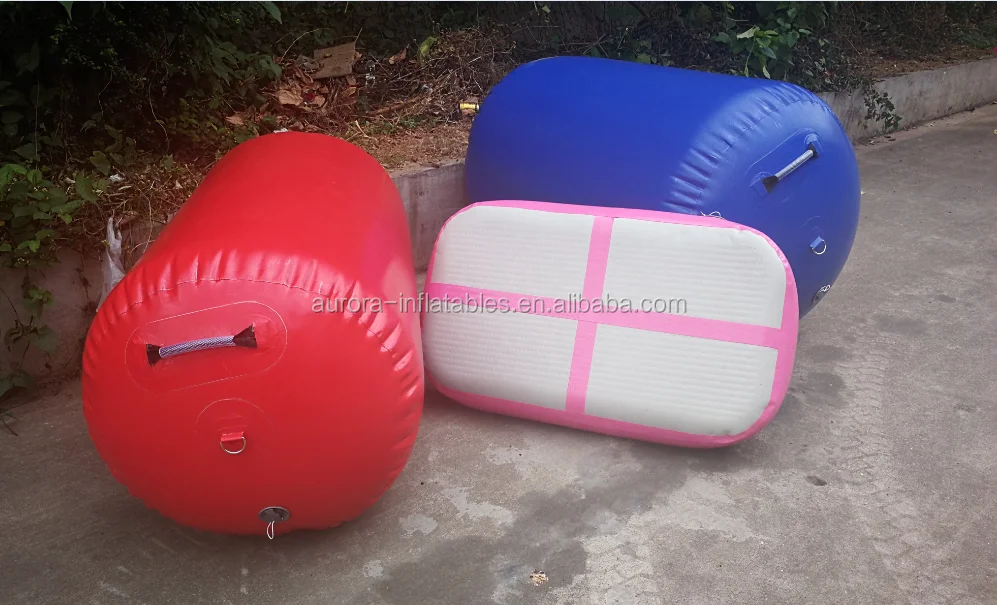 60cm Inflatable Air Roll Back Flip Mat Airrolls Fitness Mint Green ...