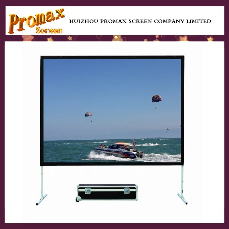 300 Inch Projector Screen Rear And Front Fast Folding Outdoor ...