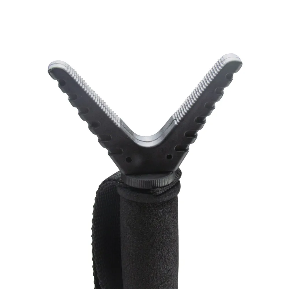 Monopod Shooting Stick with Brass Insert Thread V-Yoke Attachment