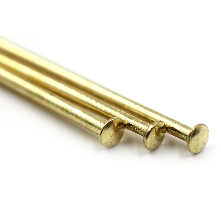 Low Price Brass Finish Wire Nails - Buy Polished Brass Finish Nail ...