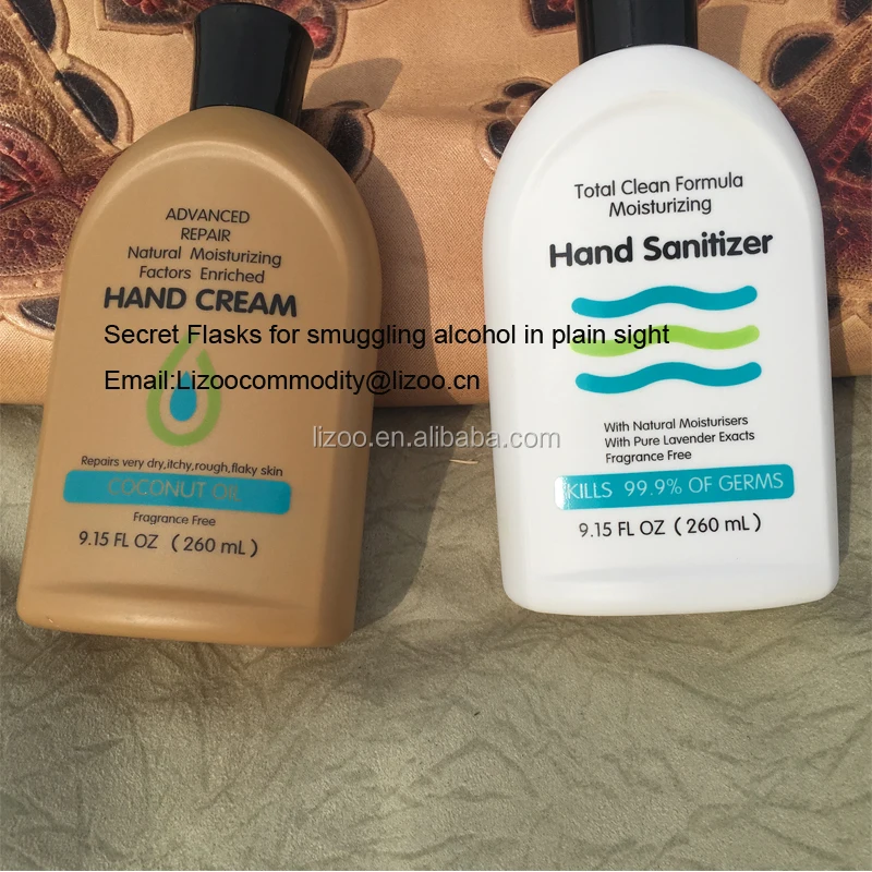 Secret Flask - Hidden Hand Cream Flask Holds 260ml Alcohol