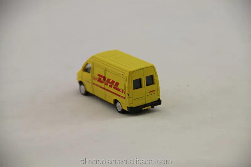 1:87 Scale Dhl Model Van - Buy Toying Van Truck,Metal Model Van,Diecast ...