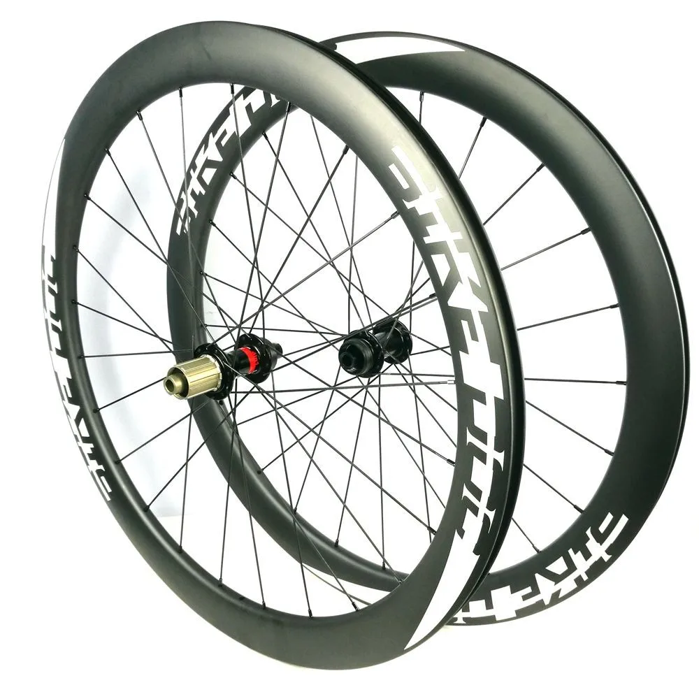 700C Road Disc Brake Carbon Wheels - Durable & Efficient