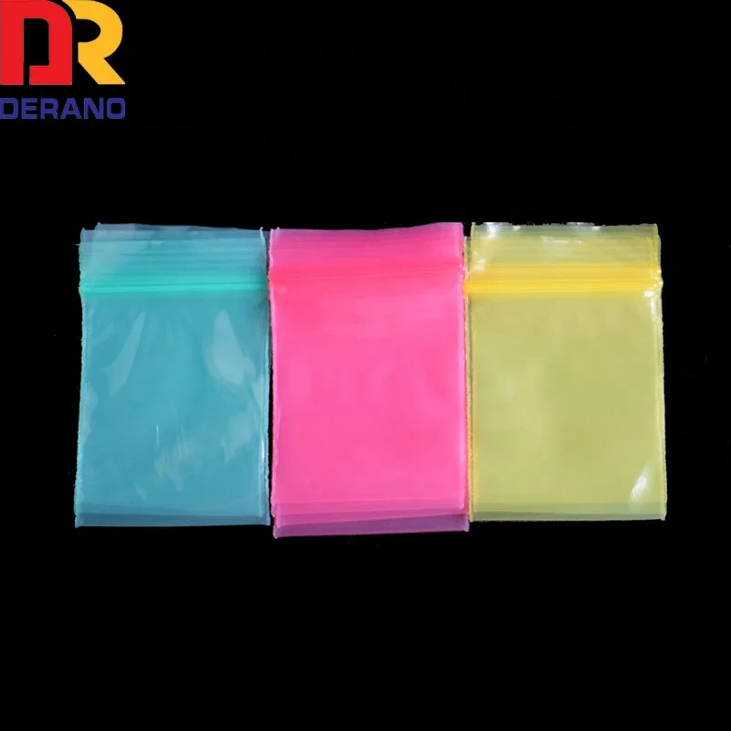 Customized Pe Plastic Color Zipper Bag/colored Zip Lock Bag - Buy ...