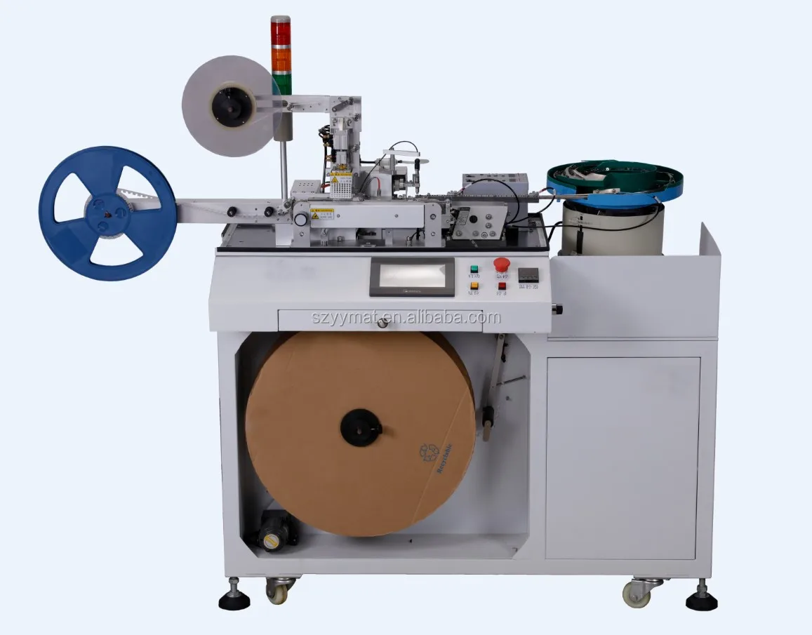 Computer Controlled Auto ESD Carrier Tape SMD Packaging Machines