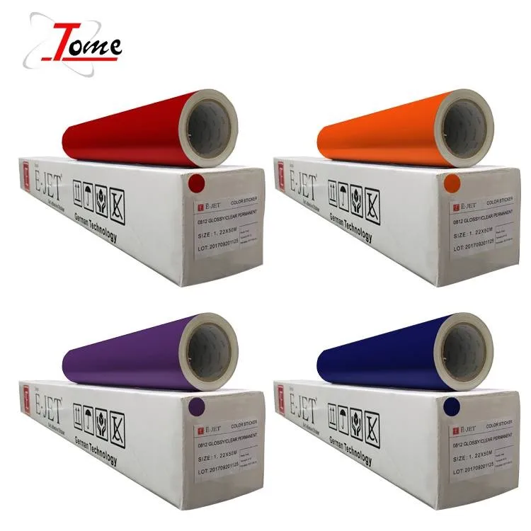 Cutting Plotter Self Adhesive Vinyl Sticker Rolls for Promotions