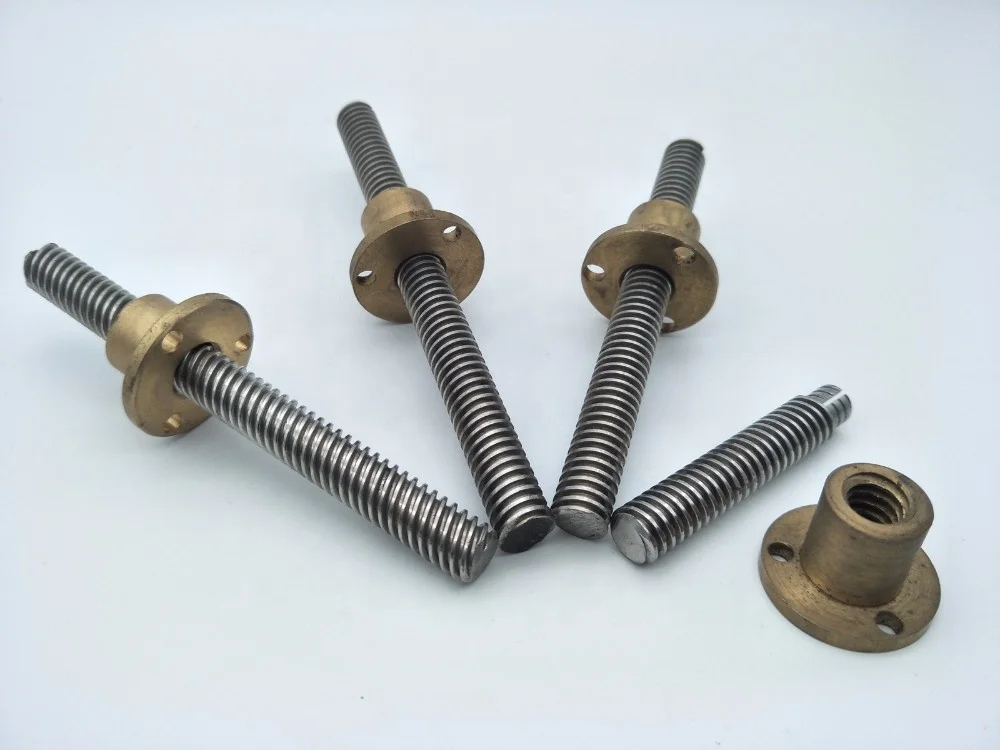 T10*10*5 Stainless Steel Trapezoidal Brass Nut Nylon Nut Spot - Buy T10 ...