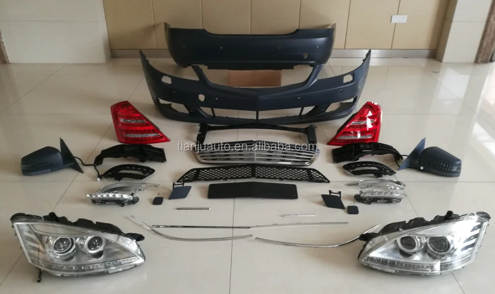 2218852322 Front Lower Grille For Mercedes Benz W221 - Buy Front Lower ...