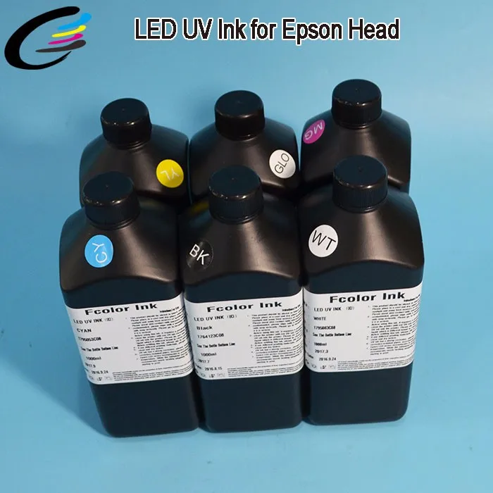Strong Adhesion Hard Material Uv Led Curable Ink For Metal Glass Wood ...