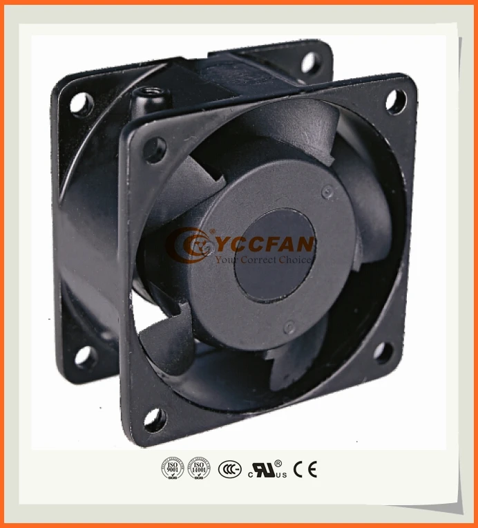 Brushless AC Cooling Fan 60x60mm - 110v/220v, Axial Flow Fan for ...