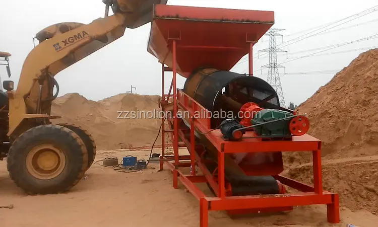 Mobile Portable Beach Sand Sifting Machine Price For Sand 1 To 100 Mm ...