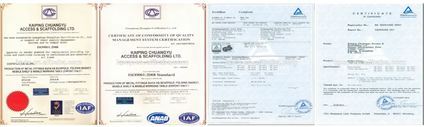 Chuangyu Galvanized Scaffolding Steel Planks for Durable Construction