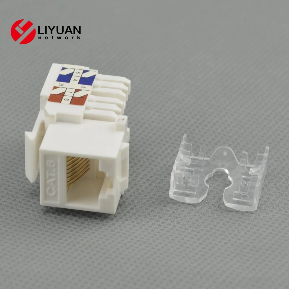 RJ45 Female Cat6 UTP 110 Punch Down Keystone Jack cat6| Alibaba.com