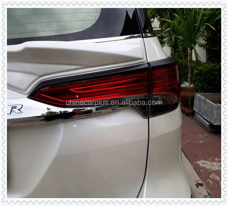 2016 New Fortuner Car Chrome Kit Black Color Matt Black For 2016 Toyo ...