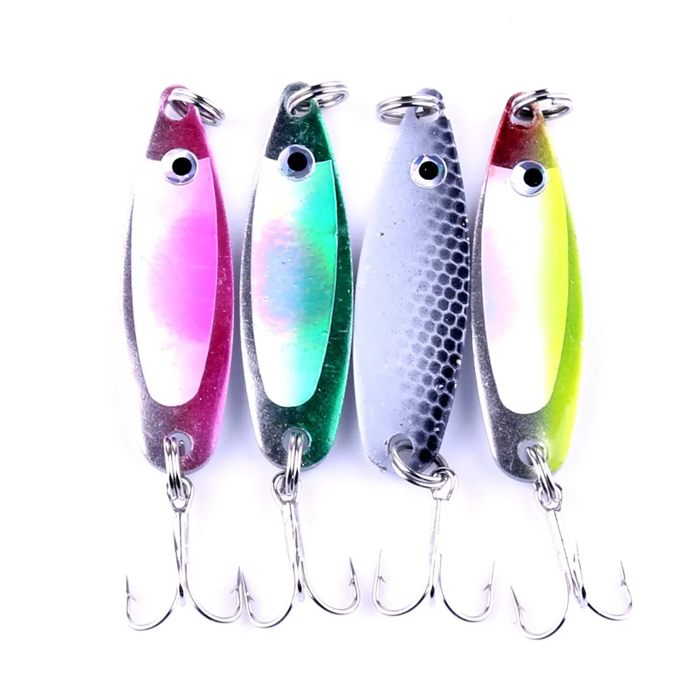 Metal Fishing Spoon Lure Spinner Lure Set Fishing Lure Spinner - Buy ...