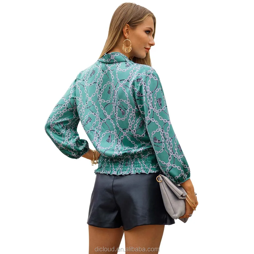 Ladies Long Sleeve V neck Regular Length Normal Blouse Design Buy ladies-long-sleeve-v-neck-regular-length-normal-blouse-design-buy