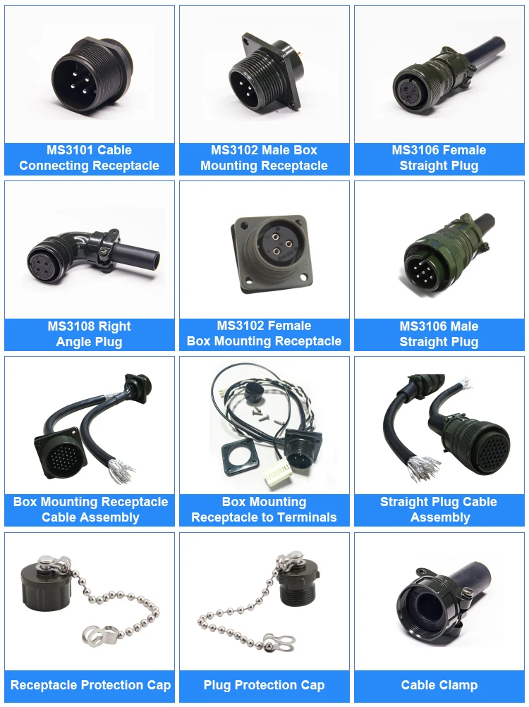 MS3102A14S-6P Amphenol Connector - Heavy Machinery & Medical