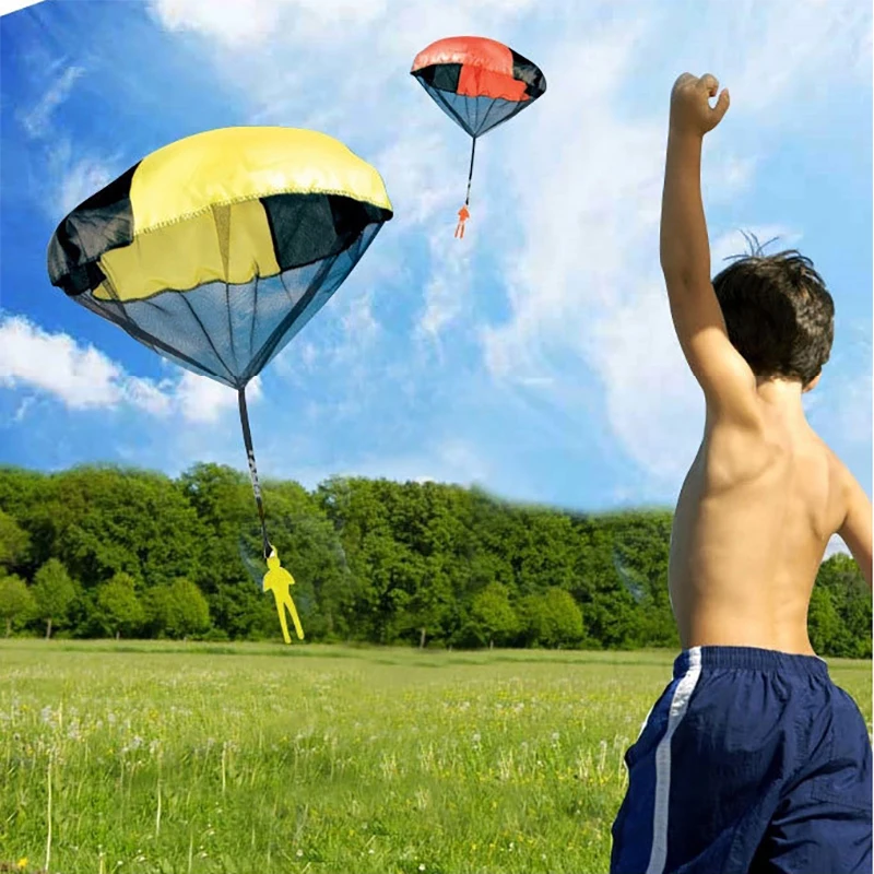 Hand Throwing Mini Play Soldier Parachute Toy Outdoor Kids - Buy ...
